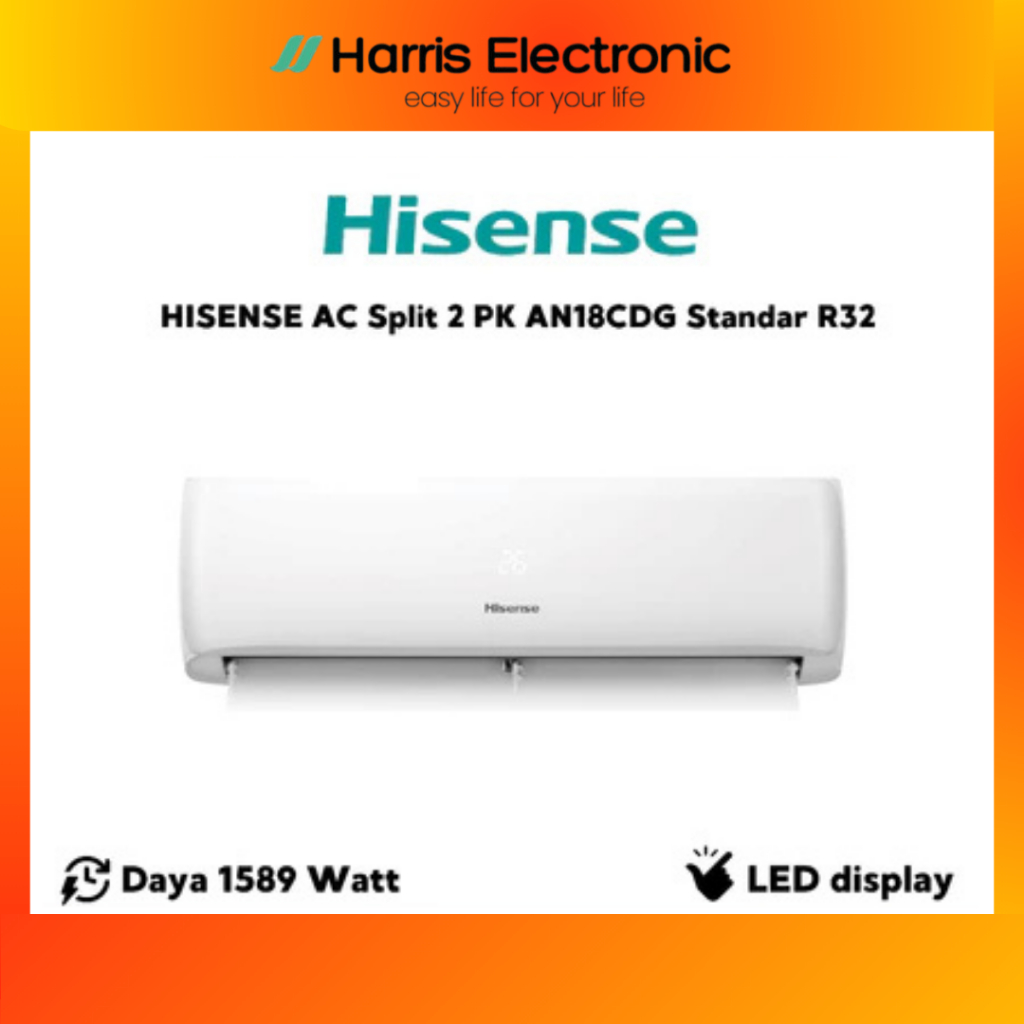 Jual HISENSE AC Split 2 PK AN18CDG Standar R32 | Shopee Indonesia