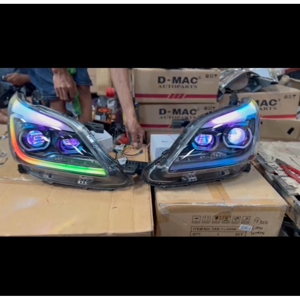 Jual Paketan Headlamp Grand INNOVA 2012 dobel biled RGB | Shopee Indonesia