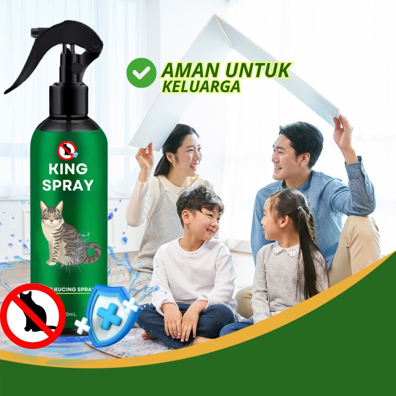 Jual King Spray Anti Kucing Semprotan Kucing Alat Pengusir Kucing Liar ...