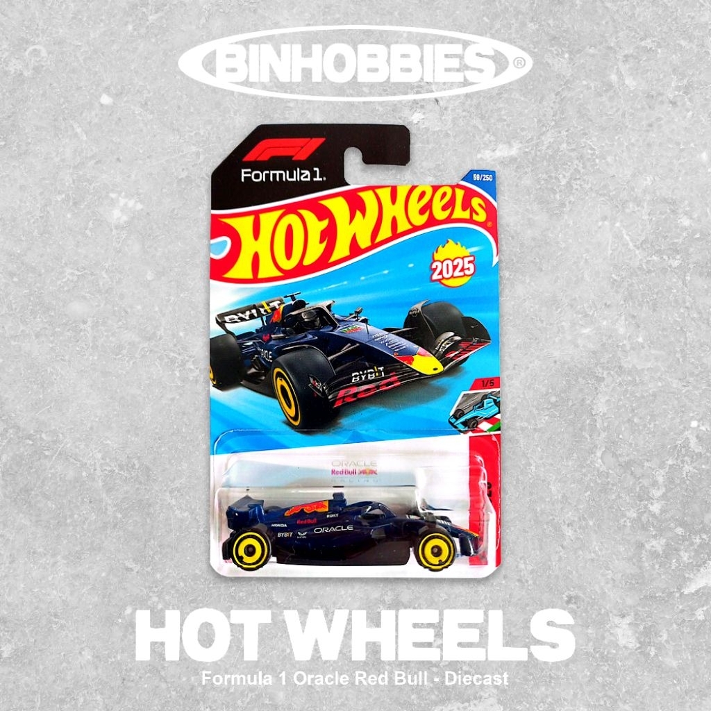 Jual HOT WHEELS F1 Formula 1 Oracle Redbull 2025 ORIGINAL (FREE ...