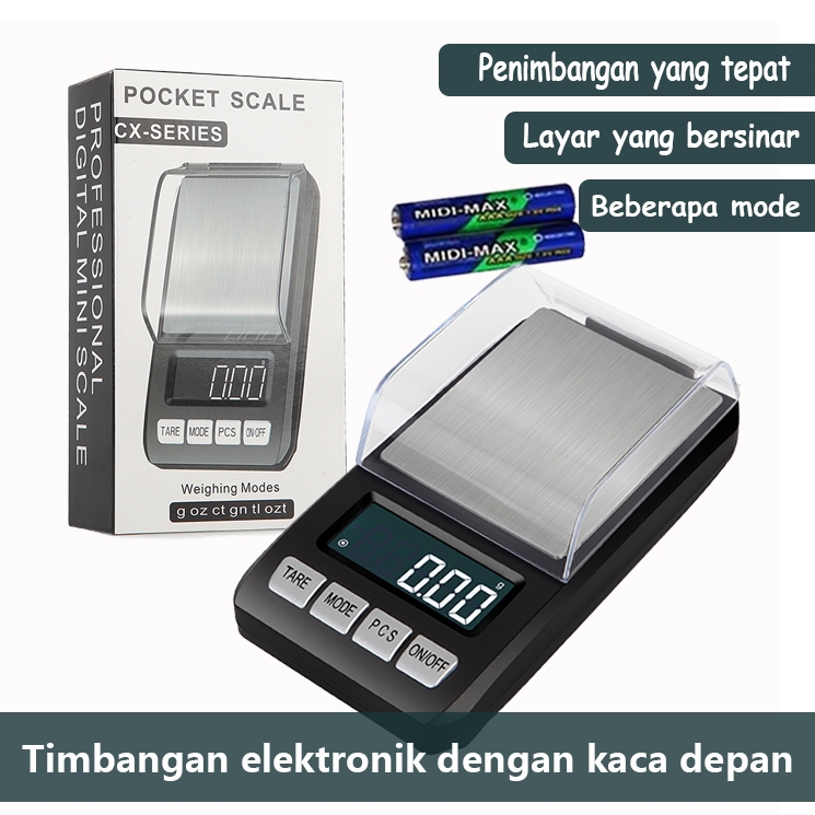 Jual Timbangan digital/Digital Pocket Scale/Timbangan Emas/Pocket ...