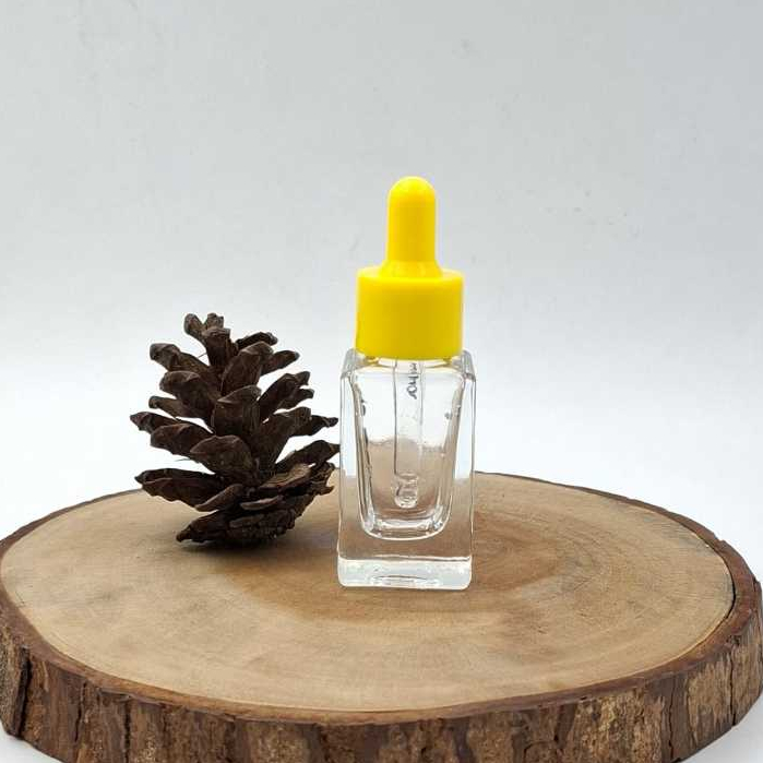 Jual BOTOL PIPET 20ML BENING KT / CLEAR KOTAK TINGGI RING KUNING ...