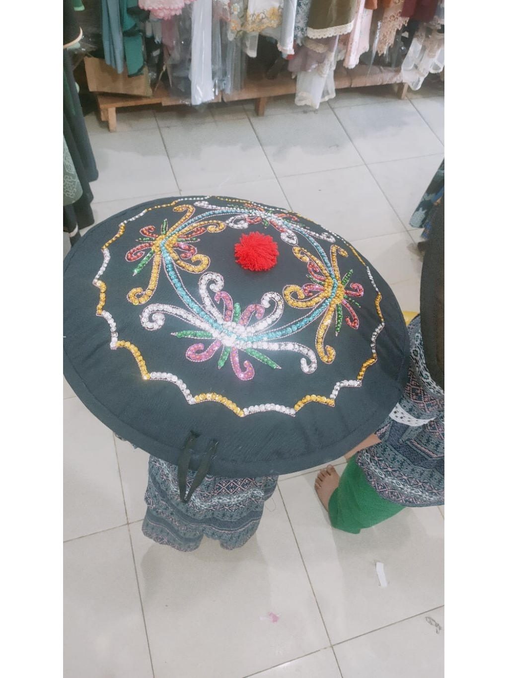 Jual BORNEO_HANDCRAFT. TOPI SERAUNG KHAS DAYAK - TOPI DAYAK SERAUNG ...