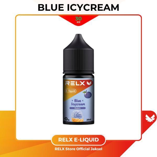 Jual Liquid Pod Relx Blue Icycream Blueberry Ice Cream Salt Nic 30MG ...