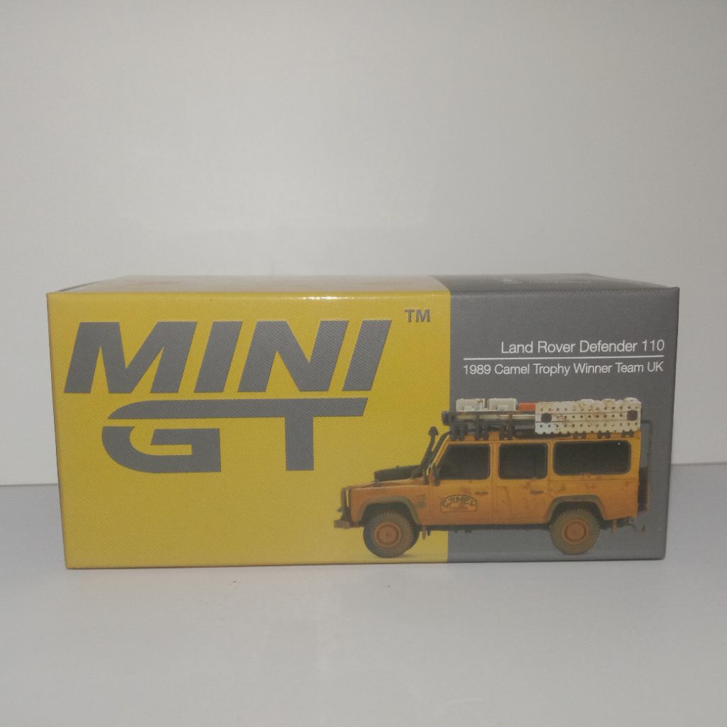 Jual Diecast Mini GT 221, land Rover defender 110 1989 camel trophy ...