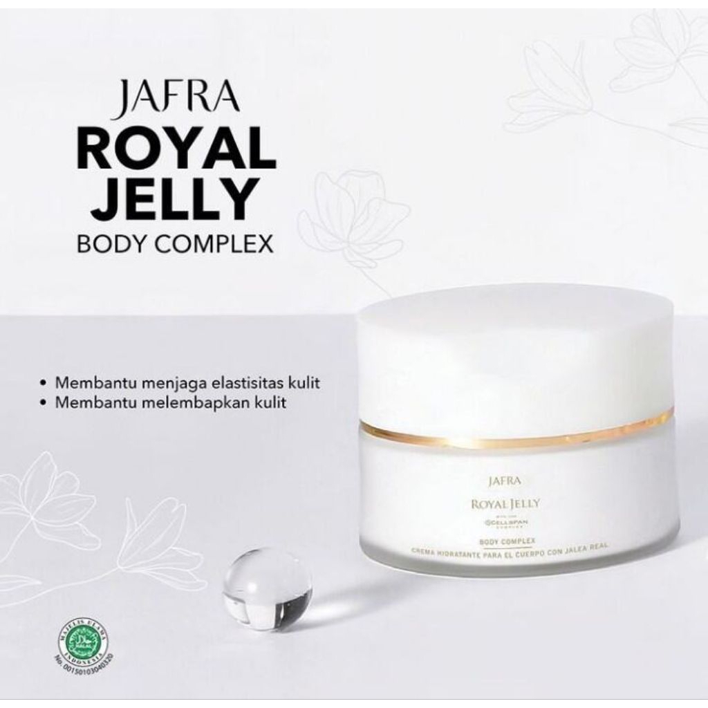 Jual Jafra Royal Jelly Body Complex Lotion Pencerah Tubuh Original ...