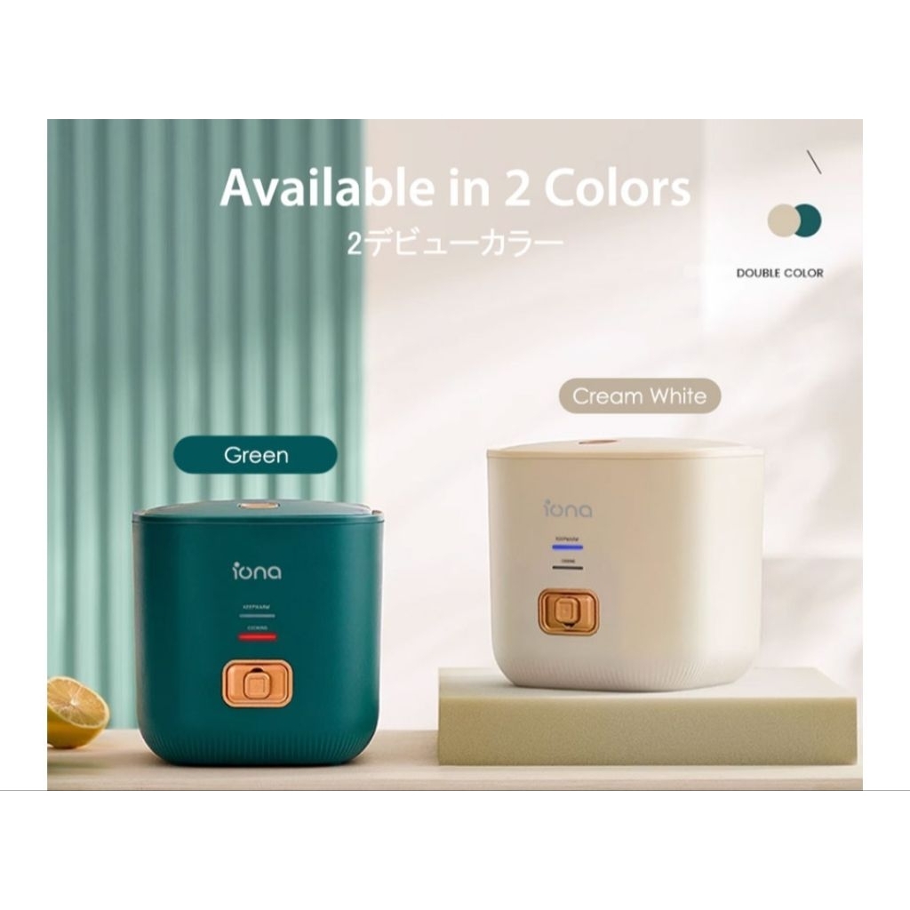 Jual Iona Magic Com /Penanak Nasi Mini IONA 0,8L - Putih KHUSUS BATAM ...