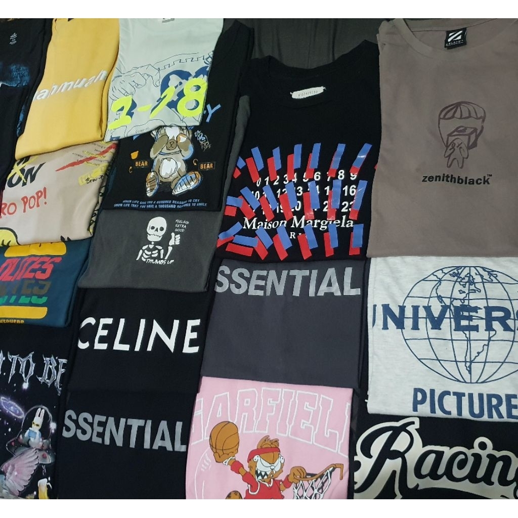 Jual Baju Kaos Katun Jersey Olahraga Second Thrift Branded Murah ...