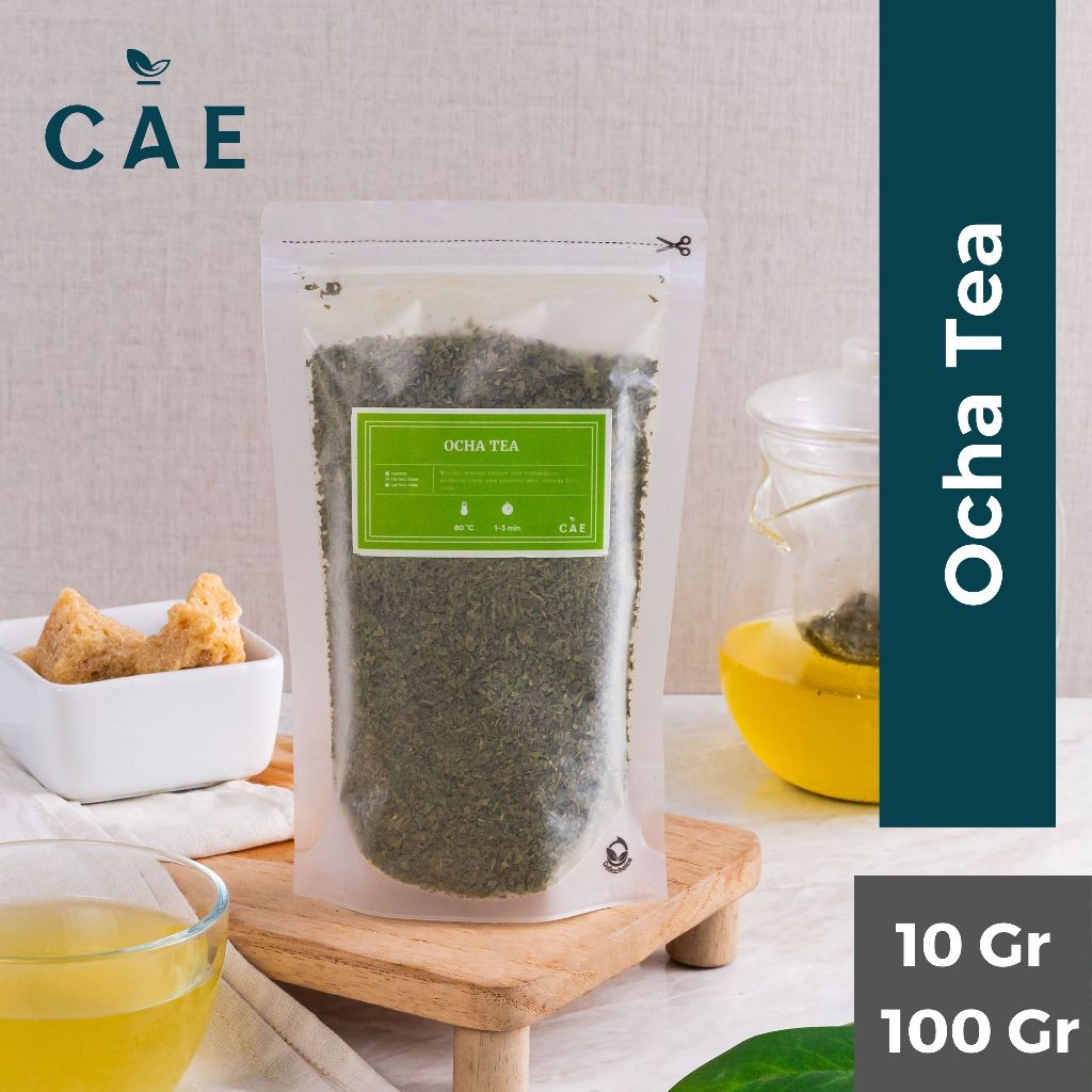 Jual Ocha Japanese Tea Green Tea Teh Hijau Premium Organik 10 - 100 gr ...