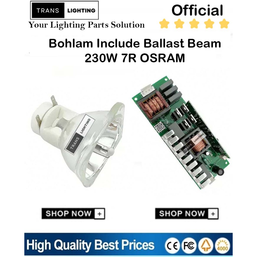Jual Paket Bohlam Beam 230W 7R include Balast Beam 230W 7R | Shopee ...