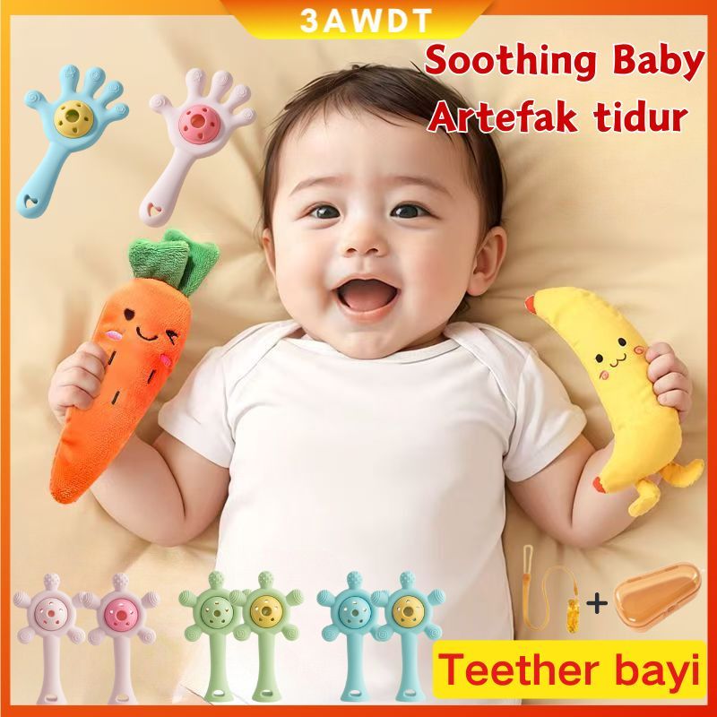 Jual 【Ready stock]】2pcs Bayi Anti-startle Tidur Wortel Genggaman Doll ...