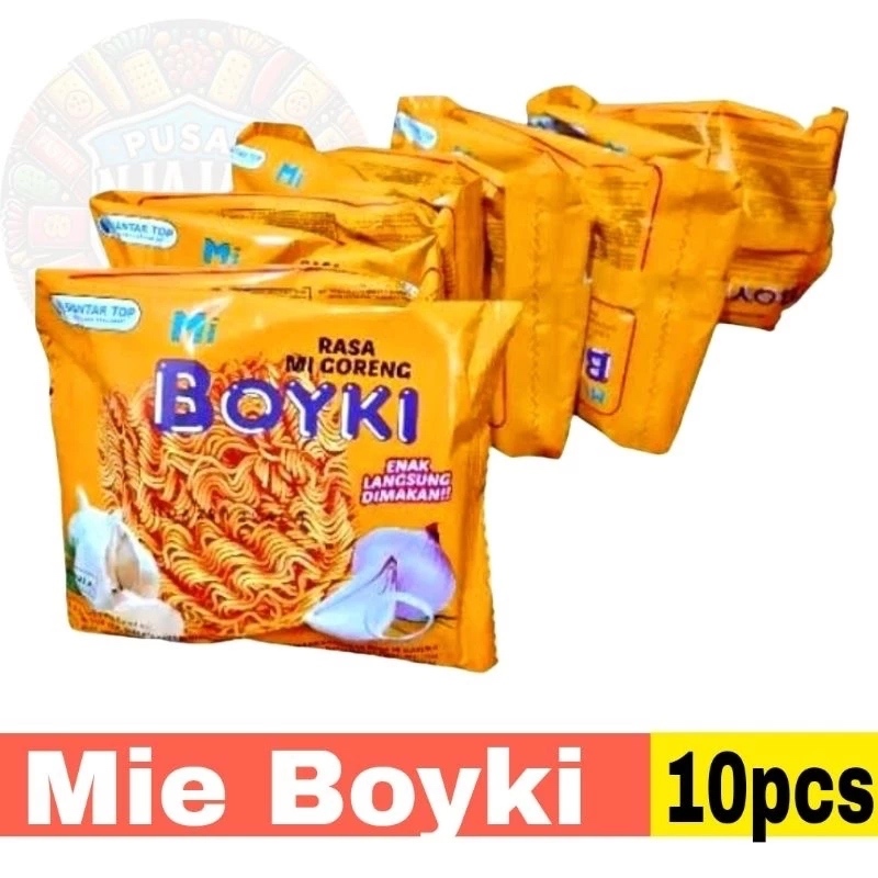 Jual Mi Boyki Snack Jadul Mie Kremes (isi 10 pcs) | Shopee Indonesia