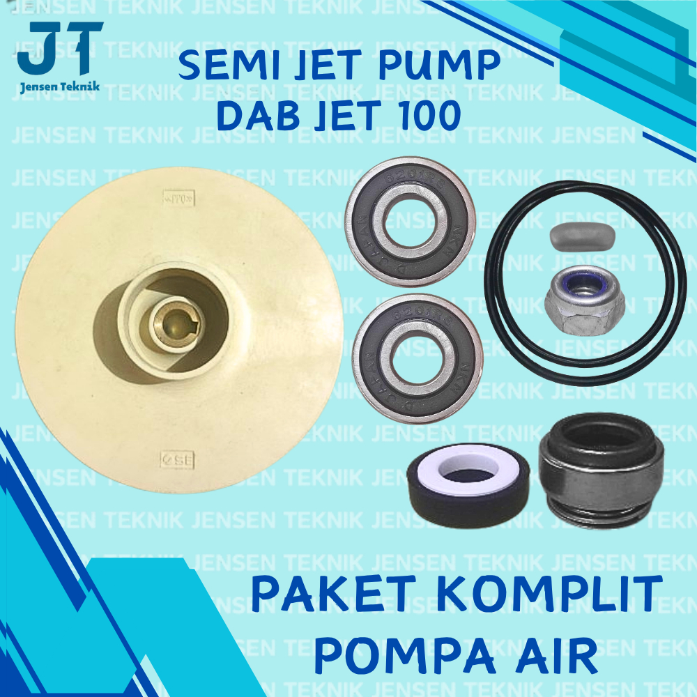 Jual Spare Part Pompa Air Semijet Dab Jet 100 - Paket Komplit | Shopee ...