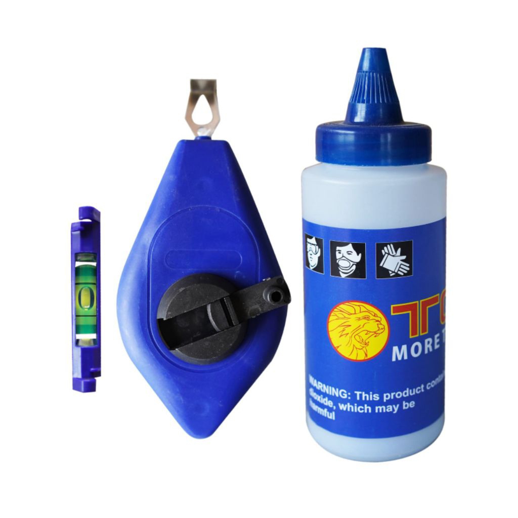 Jual Sipatan Set Lot Benang TORA / Chalk Line / Penggaris Benang 30mtr ...