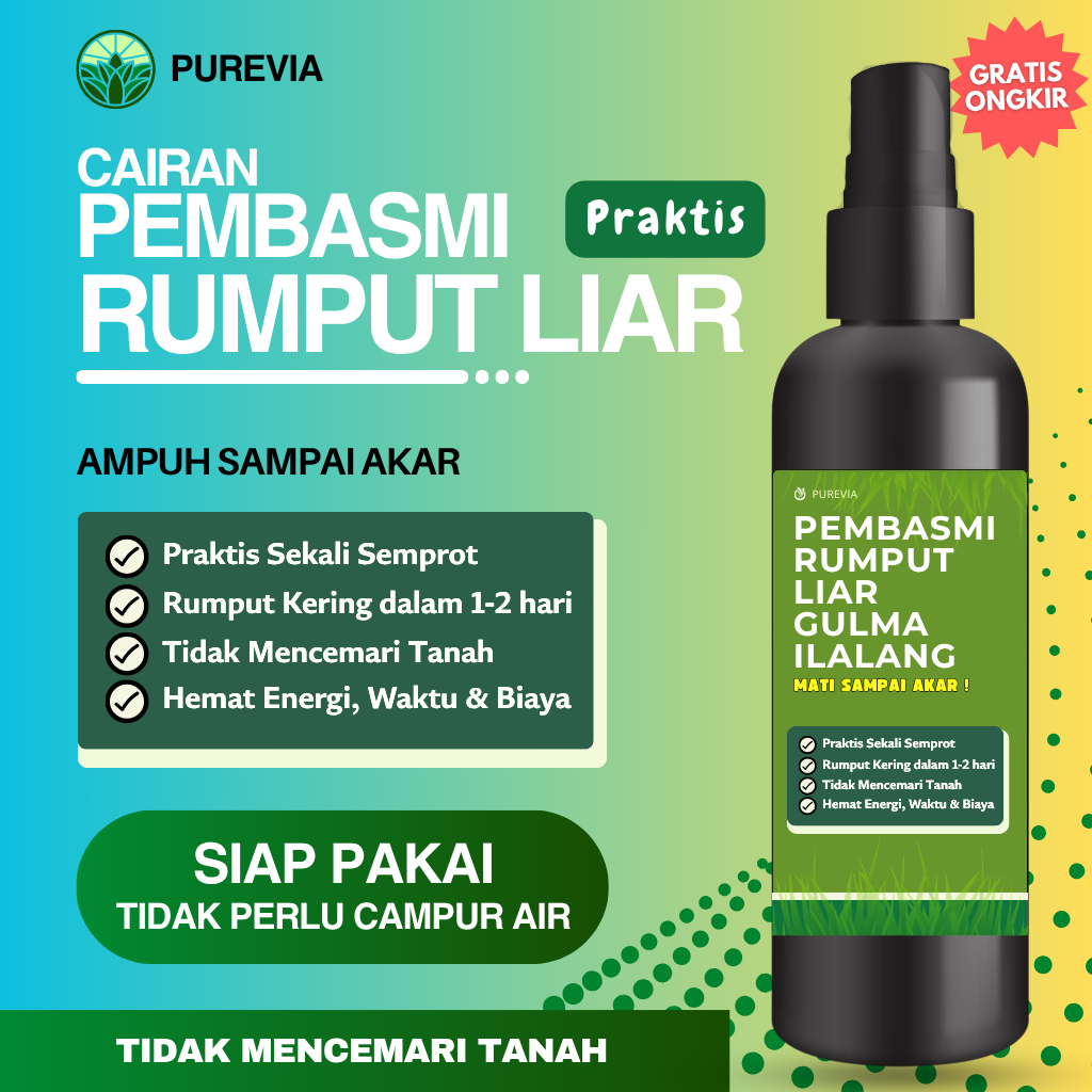 Jual CAIRAN PEMBASMI RUMPUT dan GULMA RUMPUT LIAR ILALANG HERBISIDA ...