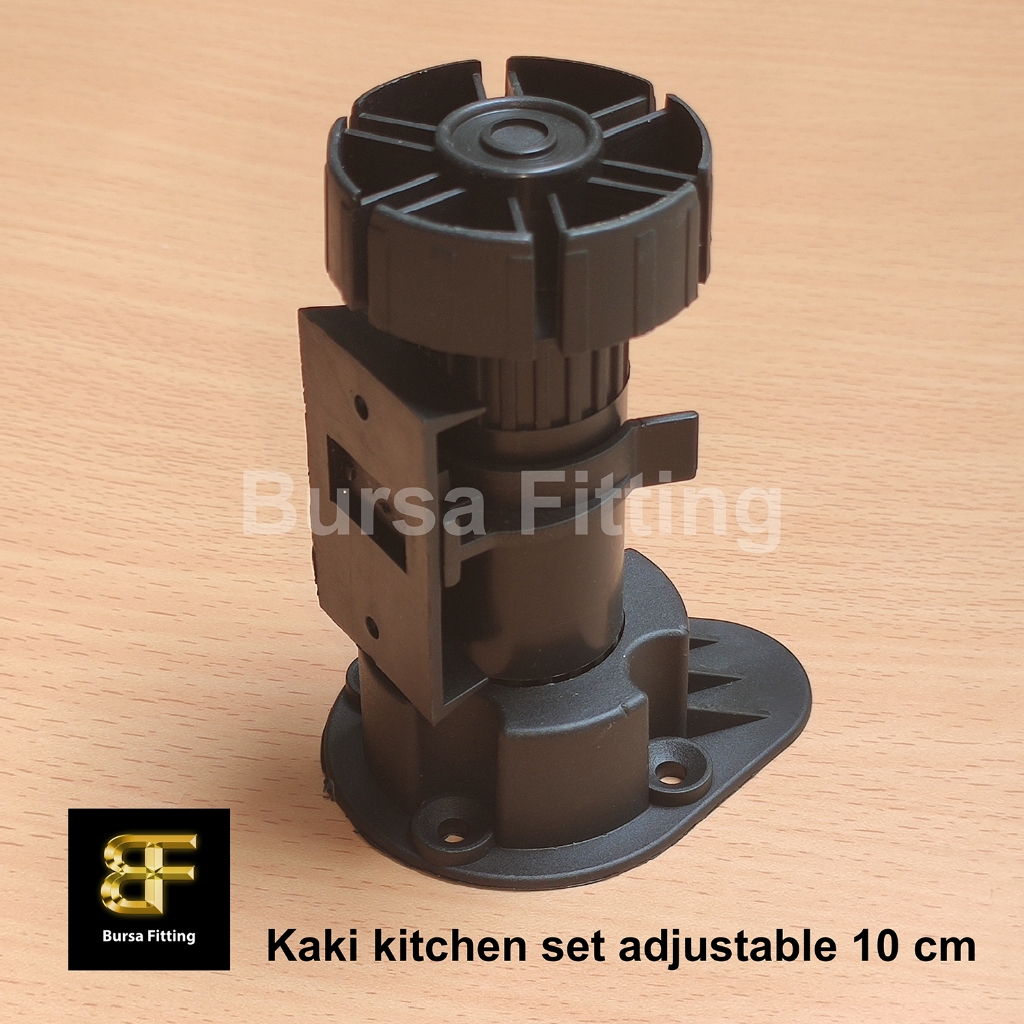 Jual Kaki kitchen set adjustable 10 cm / kaki PVC / kaki stabil lemari ...