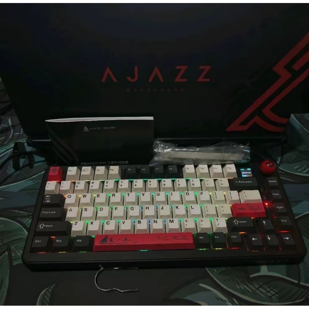 Jual AJAZZ AK820 MAX PRO Screen 75% 3 Mode Connection TFT Display ...