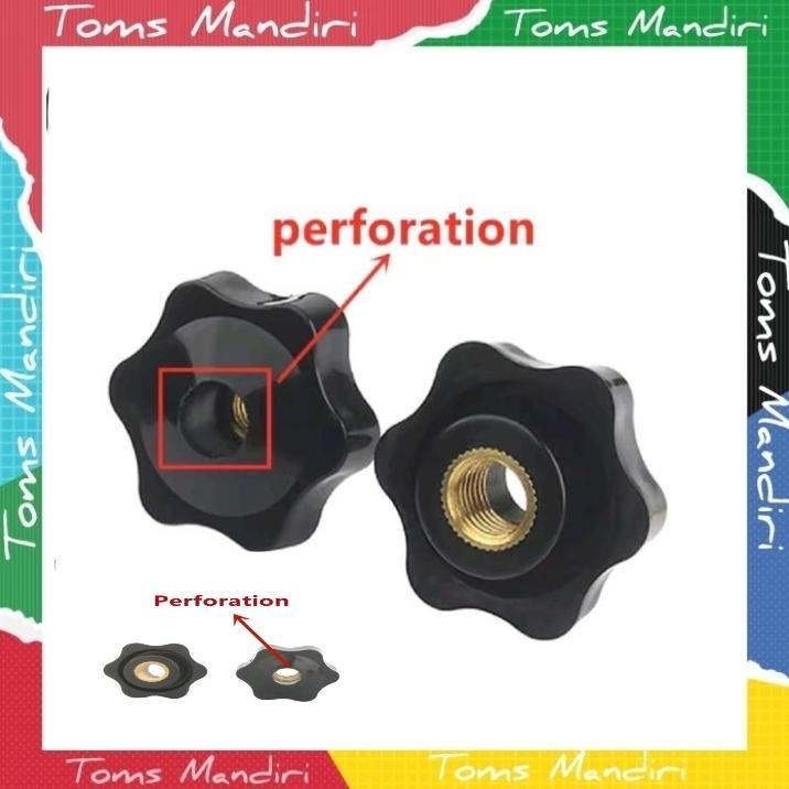 Jual Baut Kepala Handle Knob Femail Thread Screw Tembus | Shopee Indonesia