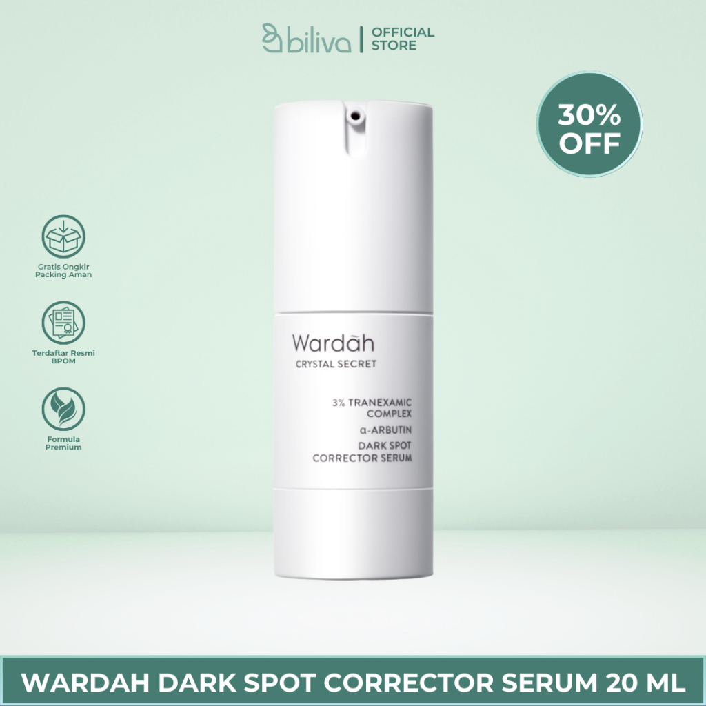 Jual WARDAH 3% Tranexamic Acid + Alpha Arbutin Crystal Secret Dark Spot ...