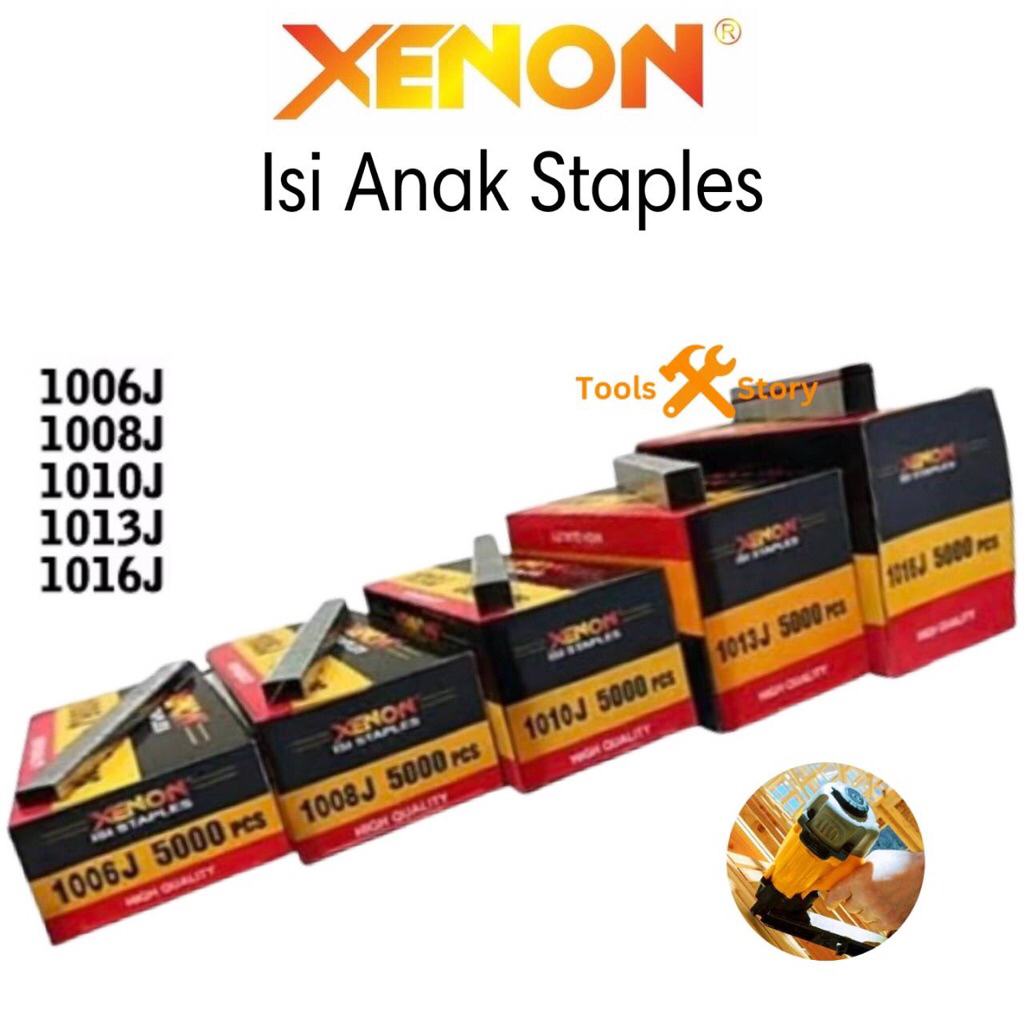 Jual XENON Refill Anak Isi Staples 1006J 1008J 1010J 1013J 1016J ...