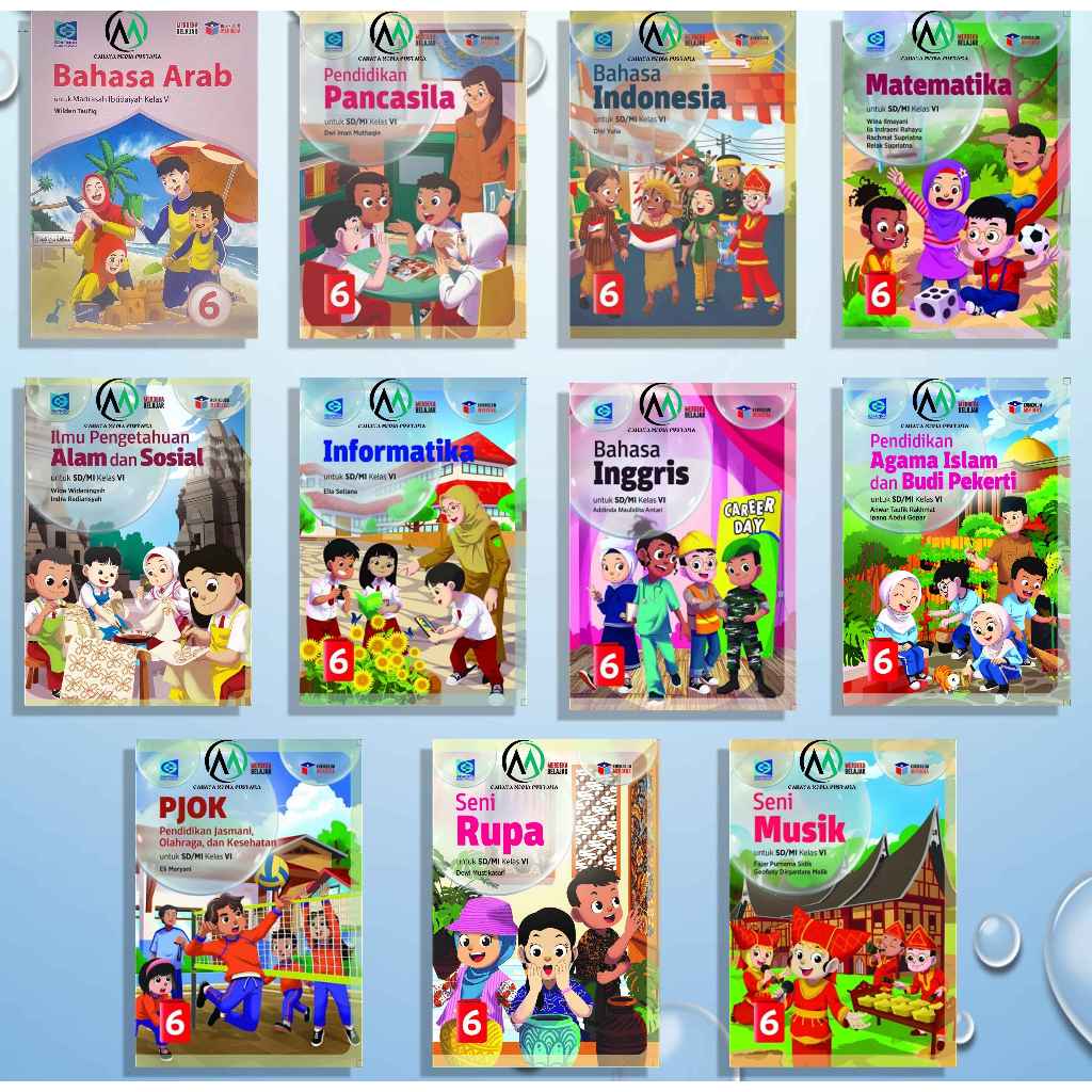 Jual [Penerbit Grafindo] Buku Pelajaran Kelas 6 SD/MI Kurikulum Merdeka | Shopee Indonesia