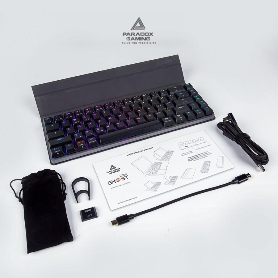 Jual Mechanical Keyboard PARADOX GAMING GHOST ZX68 Bluetooth - Paradox ...