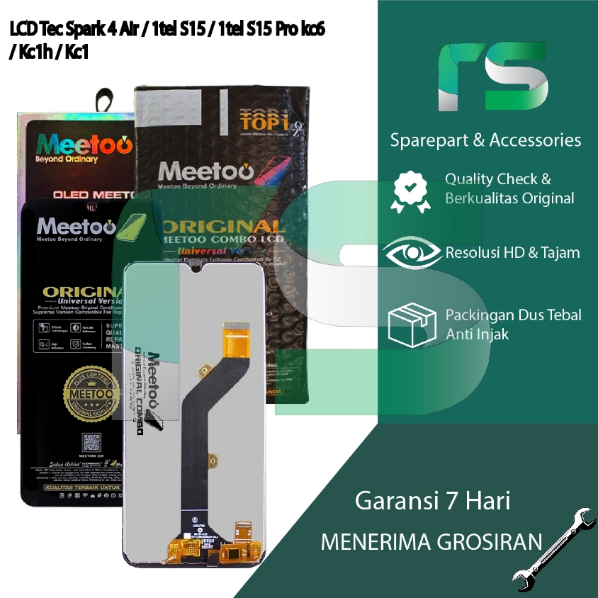 Jual LCD TECN0 SPARK 4 AIR / ITEL S15 / ITEL S15 PRO - Kc6 / Kc1h / Kc1 ...