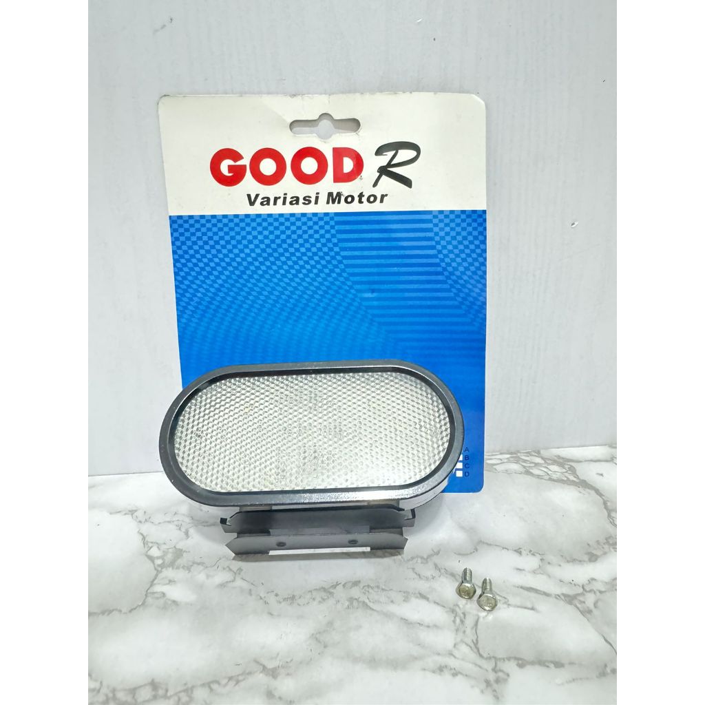 Jual Lampu Belakang 2467 Good R Lonjong Oval Red-Blue-White Motor Lampu ...