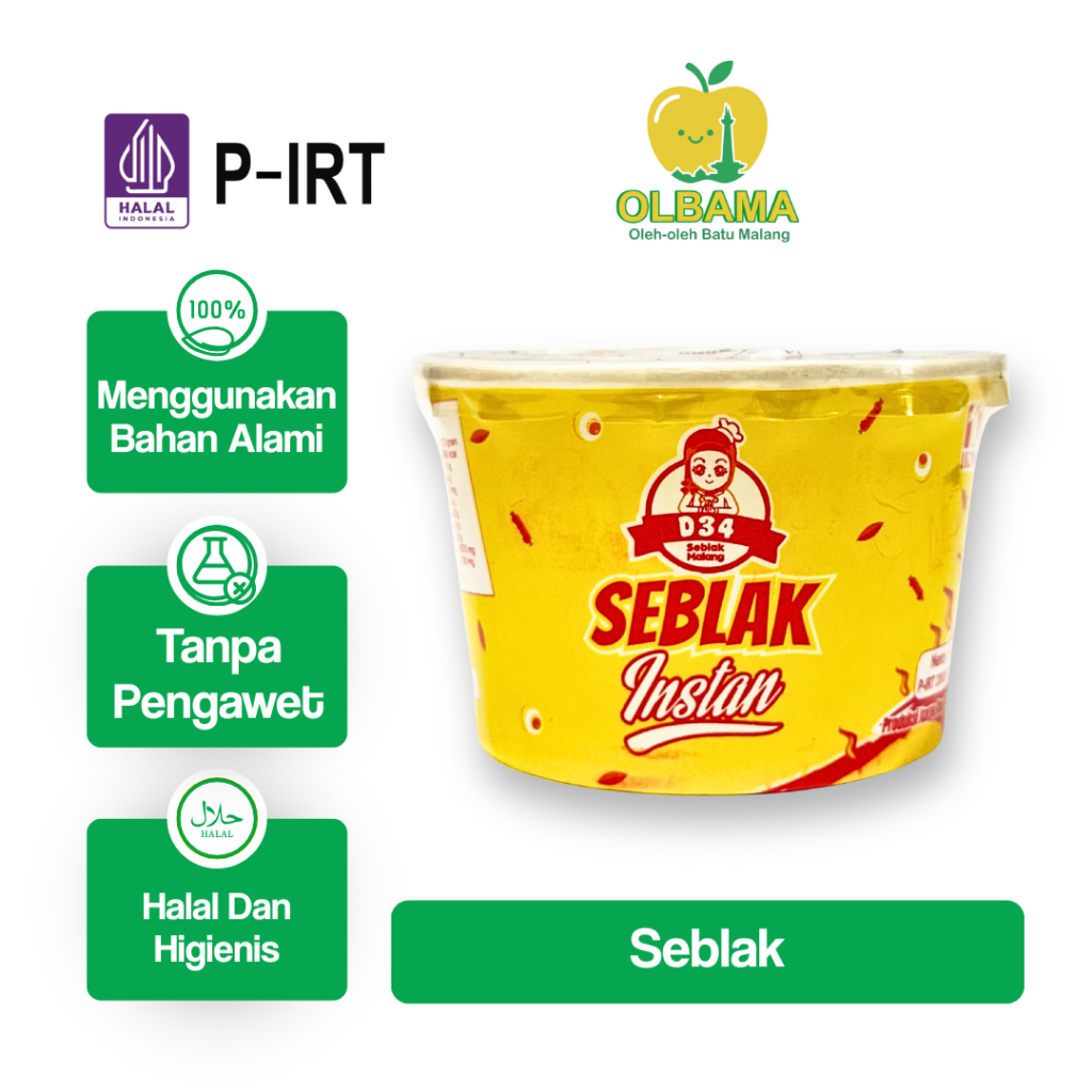 Jual Seblak Instan Komplit Oleh Oleh Khas Batu Malang | Makanan Instant ...