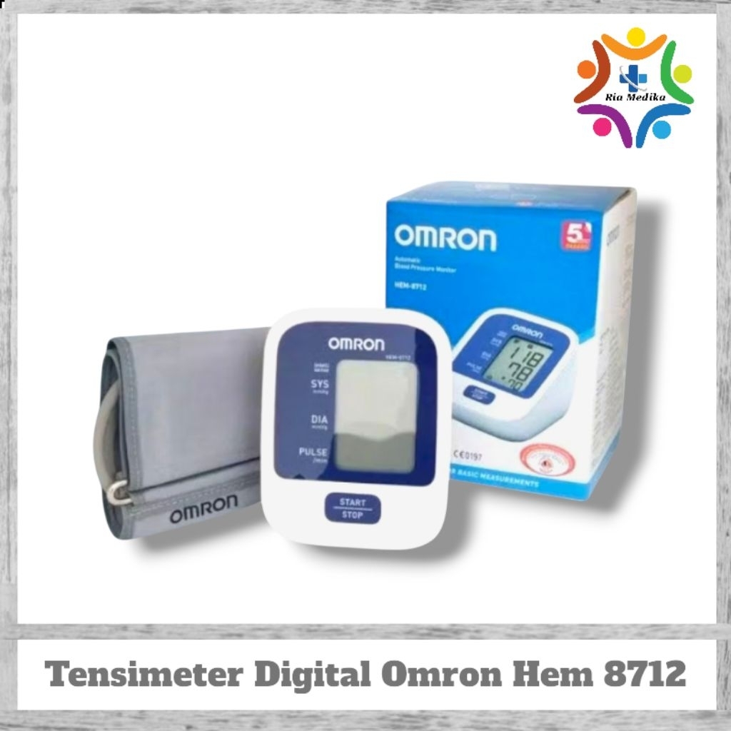 Jual Tensimeter Digital Omron HEM 8712 Tensimeter Omron 8712 | Shopee ...