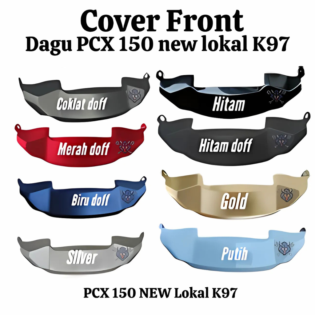 Jual Cover front center dagu PCX 150 new lokal K97 2017 2018 2019 2020 ...