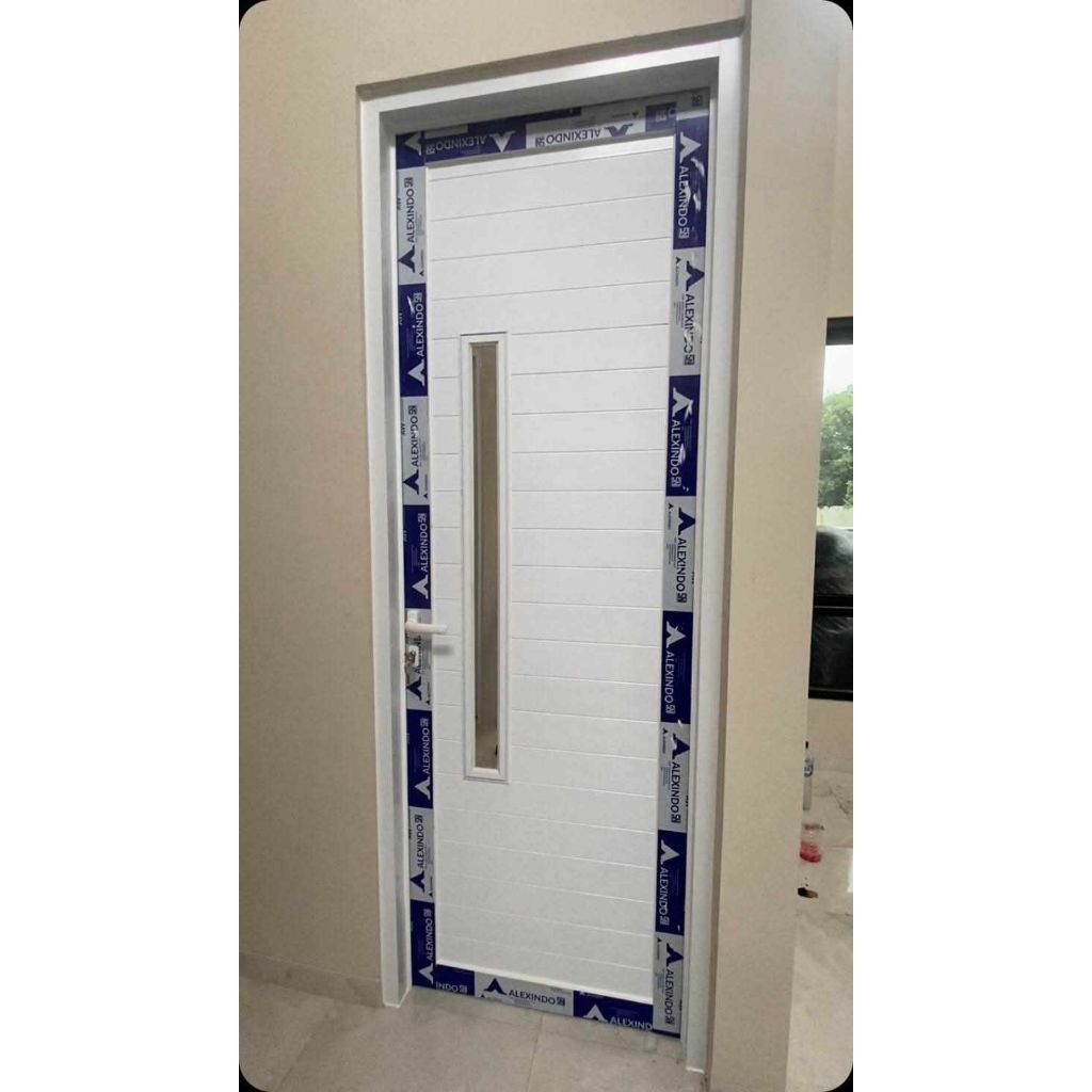 Jual Pintu satu daun aluminium costum | Shopee Indonesia