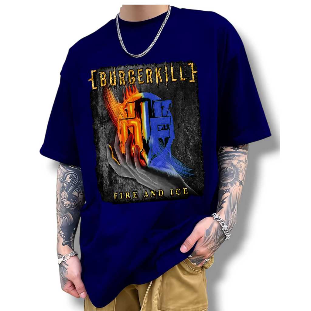 Jual ALPHA - KAOS DISTRO UKURAN JUMBO GAMBAR BURGERKILL METAL BAND ...