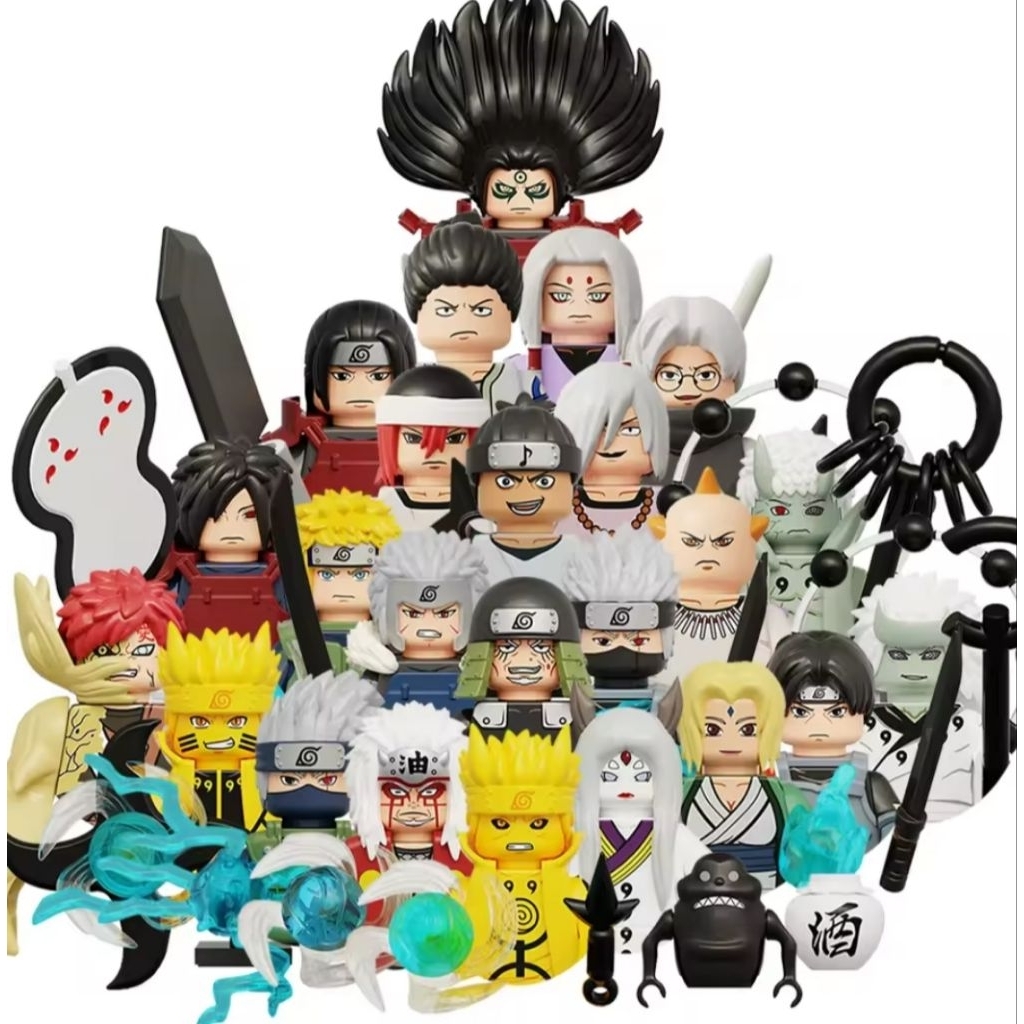Jual Bricks Minifigure - Naruto Mix | Shopee Indonesia