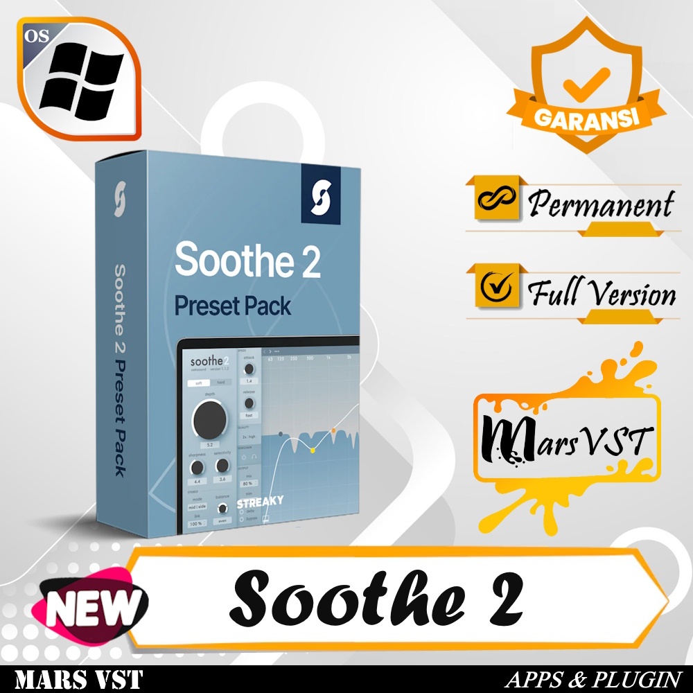 Jual (Win) Soothe 2 Oeksound Soothe2 Permanent Full Versi | Shopee Indonesia