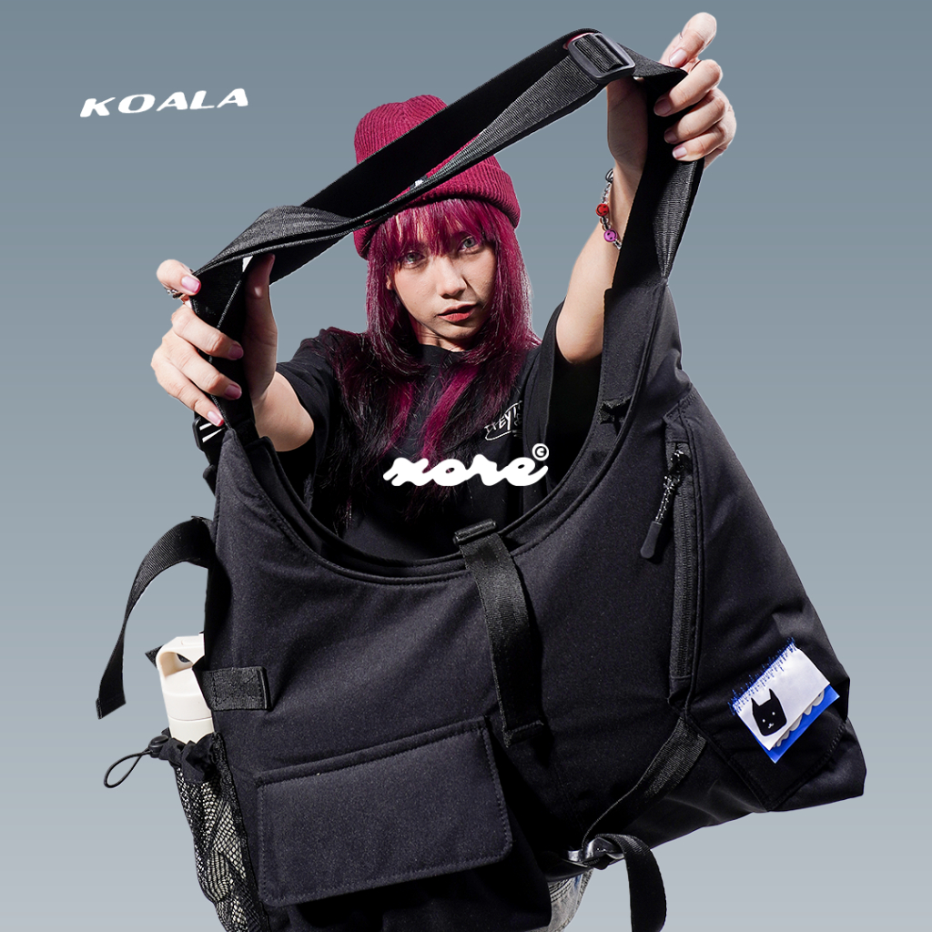 Jual Xore Koala Shoulder Tote Bag Unisex | Large Capacity Tote Bag For ...