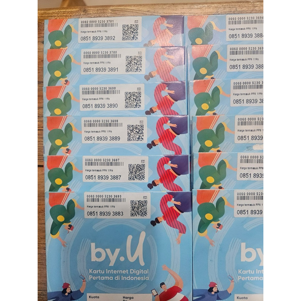 Jual Paket Kartu By U Terlengkap & Harga Terbaru Juni 2026 | Shopee ...