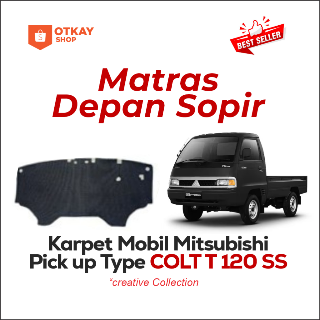 Jual Karpet Mobil Mitsubishi Pick up Type COLT T 120 SS ORIGINAL ...