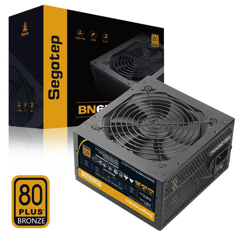 Jual Segotep BN650W 650W 80+ Plus Bronze Flat Black Cable BN-650W 650 ...
