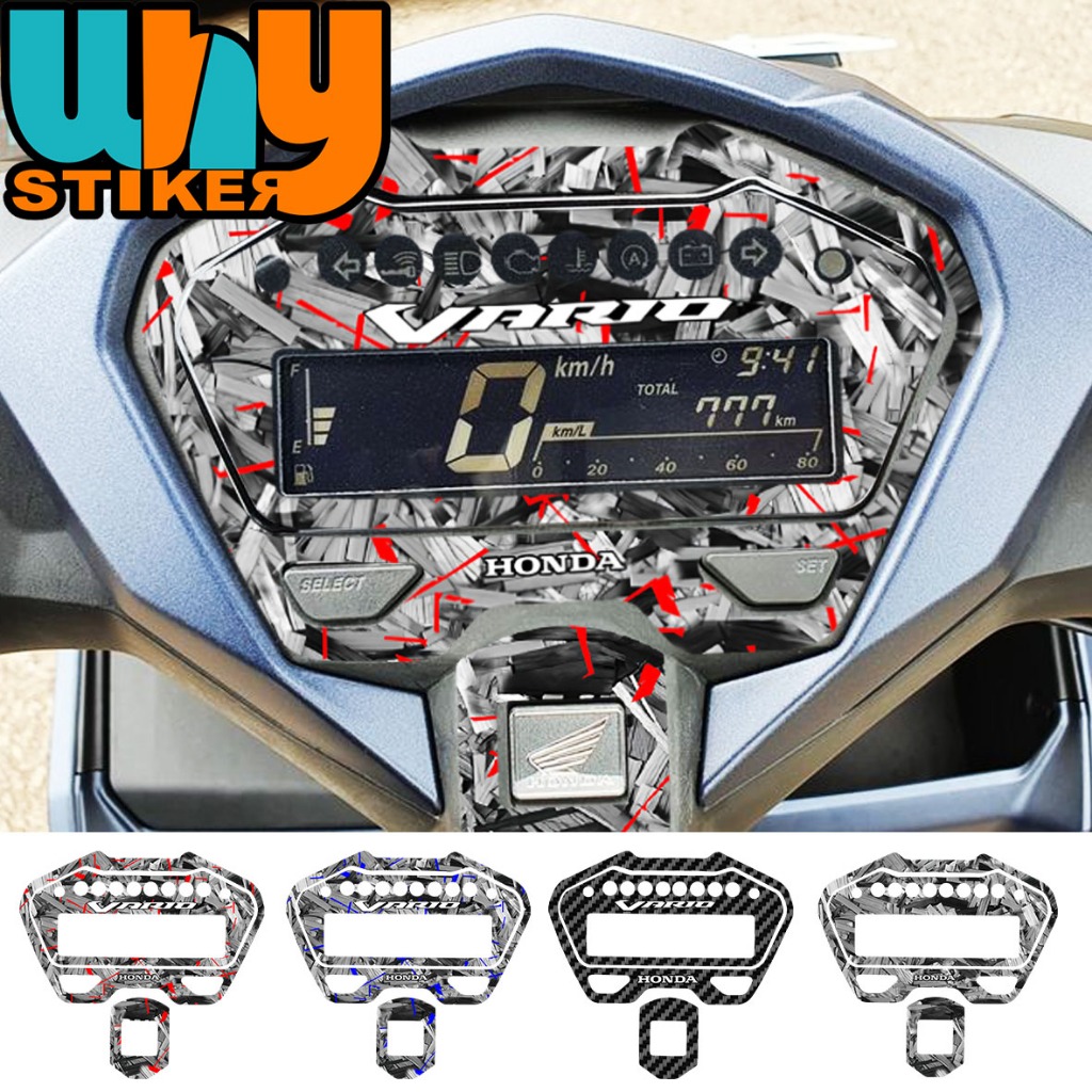 Jual Stiker Timbul Spidomer Vario Gen2 Stiker Timbul spidometer motor ...