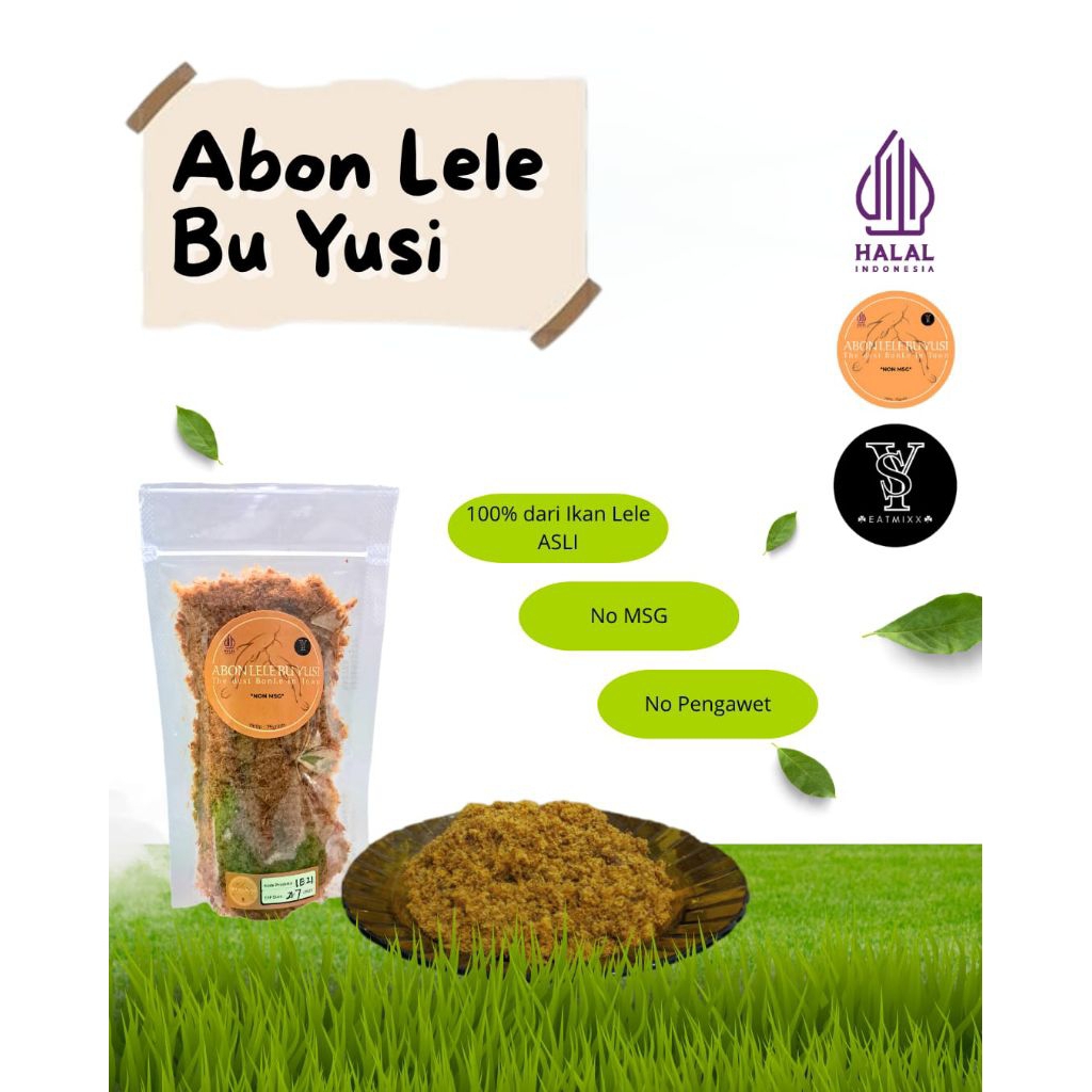 Jual Abon Ikan Lele BonLe Bu Yusi, Tanpa Pengawet, Non MSG, cocok ...