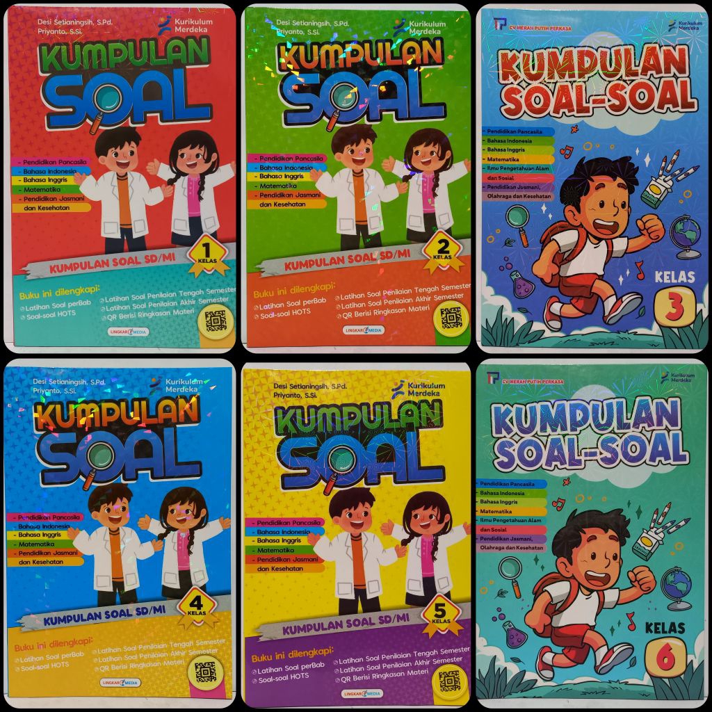 Jual Kumpulan Soal Kurikulum Merdeka untuk SD/MI - LM/MPP | Shopee Indonesia