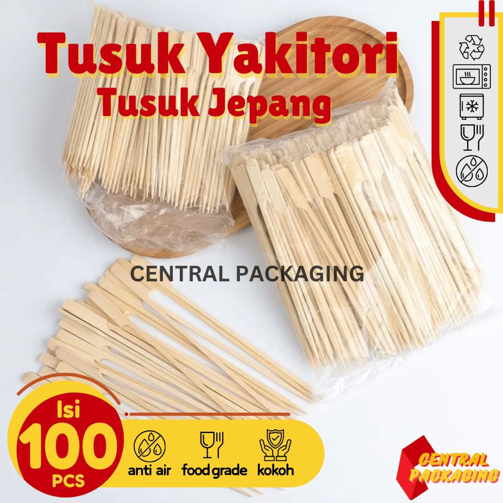 Jual Tusuk Yakitori Tusuk Sate Jepang Tusuk Bendera / Tusukan Sate ...
