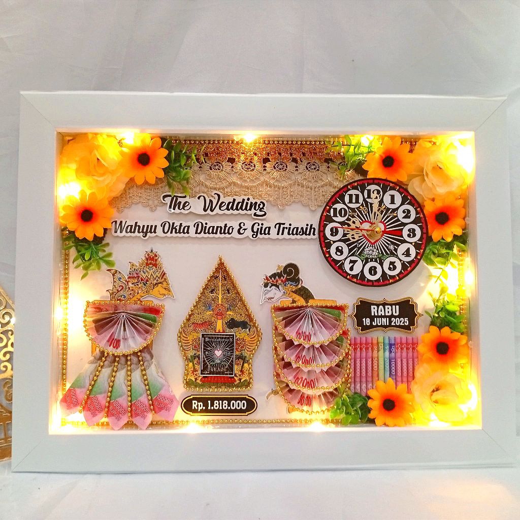 Jual Mahar Pernikahan Wayang / Mahar psht / Mahar Jam / Mahar Gunungan ...