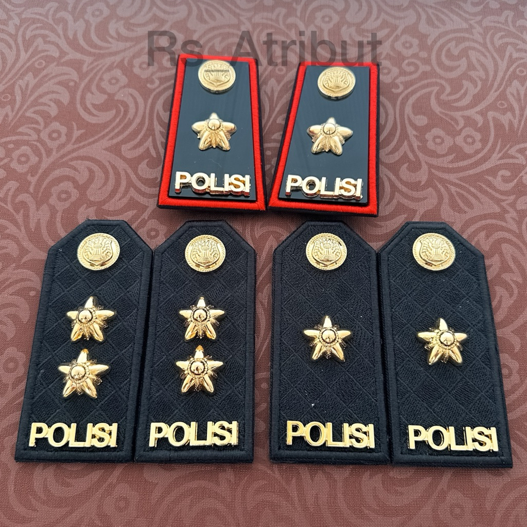 Jual Pangkat Perwira Kompol / Pangkat Akbp / Kombes Melati Pdh Pdu ...