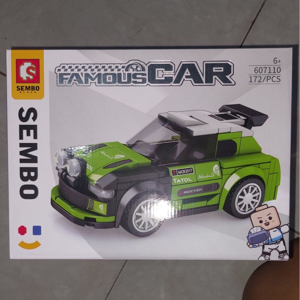Jual Sembo Block Famous Car Sport - Mainan Brick Mobil Balap Blocks ...