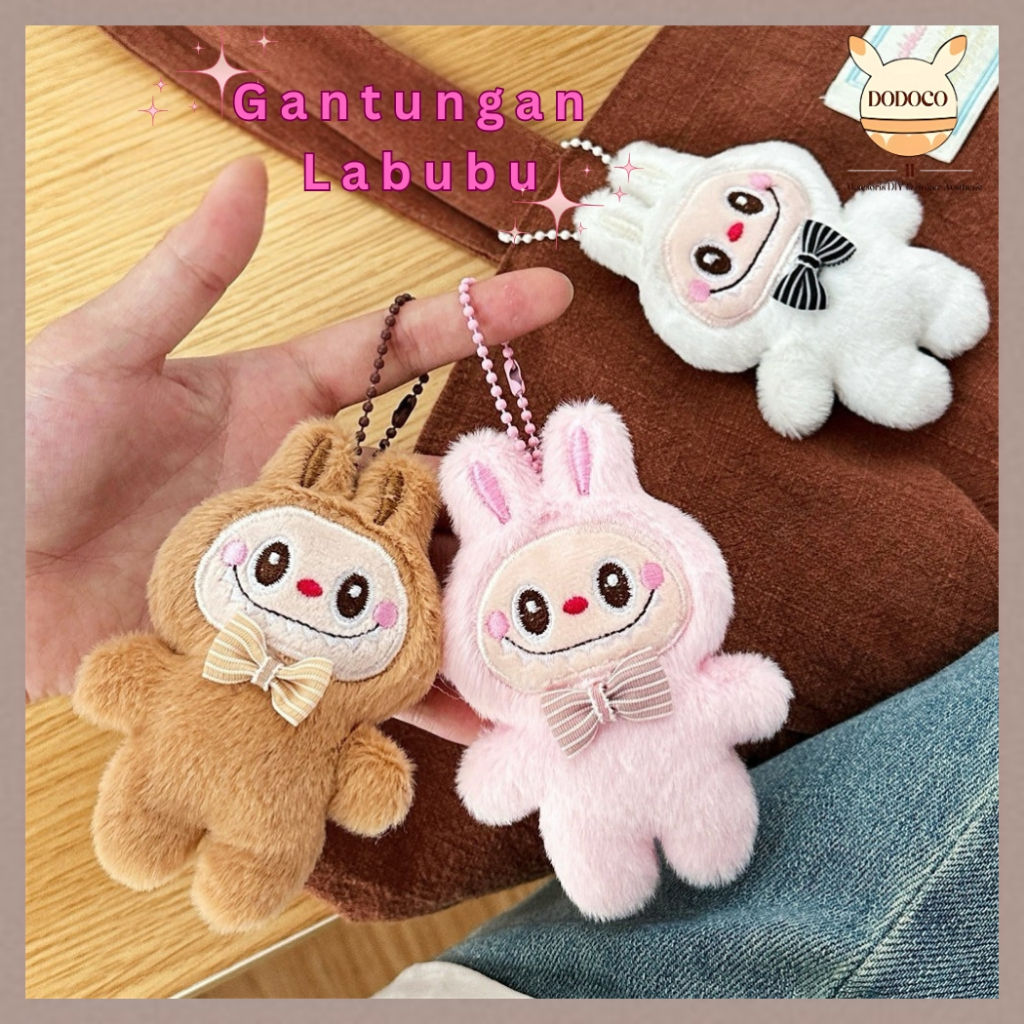 Jual Gantungan Tas Boneka Keychain Cartoon Lucu Gantungan Kunci ...