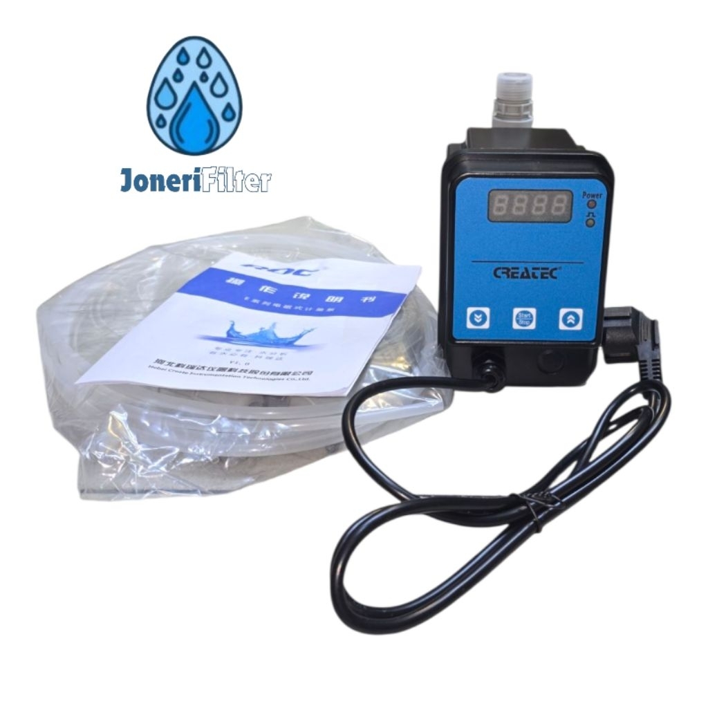 Jual Dosing Pump Pompa Kimia Chemical Createc E0211 220volt 11 LPH 1.5 ...