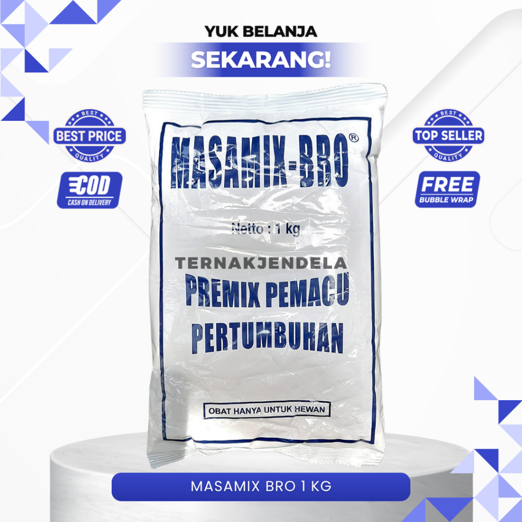 Jual MASAMIX BRO 1 KG - Premix Pemacu Pertumbuhan Nutrisi Ayam ...