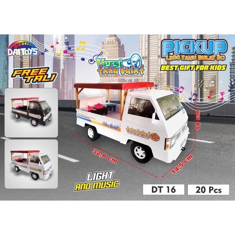Jual Mainan Mobil Pick Up L300 Tahu Bulat Mainan Anak Laki Laki 3 - 5 ...